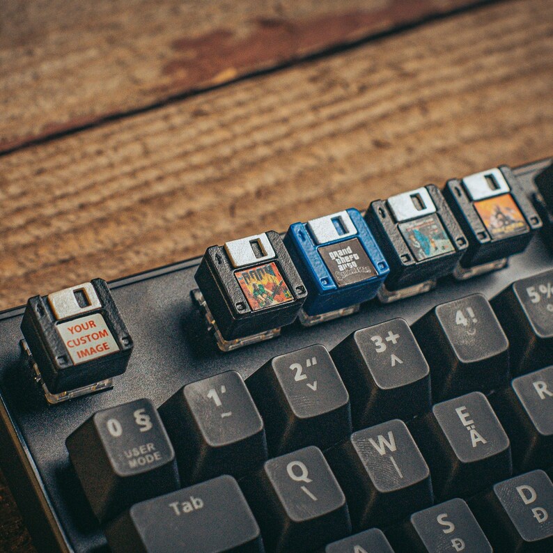 Custom Floppy Disk Artisan Keycap for Mechanical Gaming - Etsy