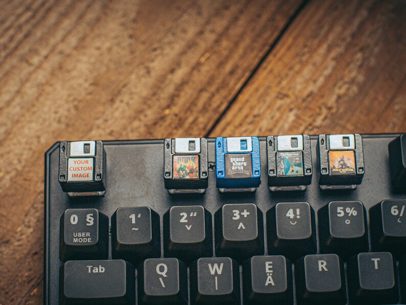 Custom Floppy Disk Artisan Keycap for Mechanical Gaming - Etsy