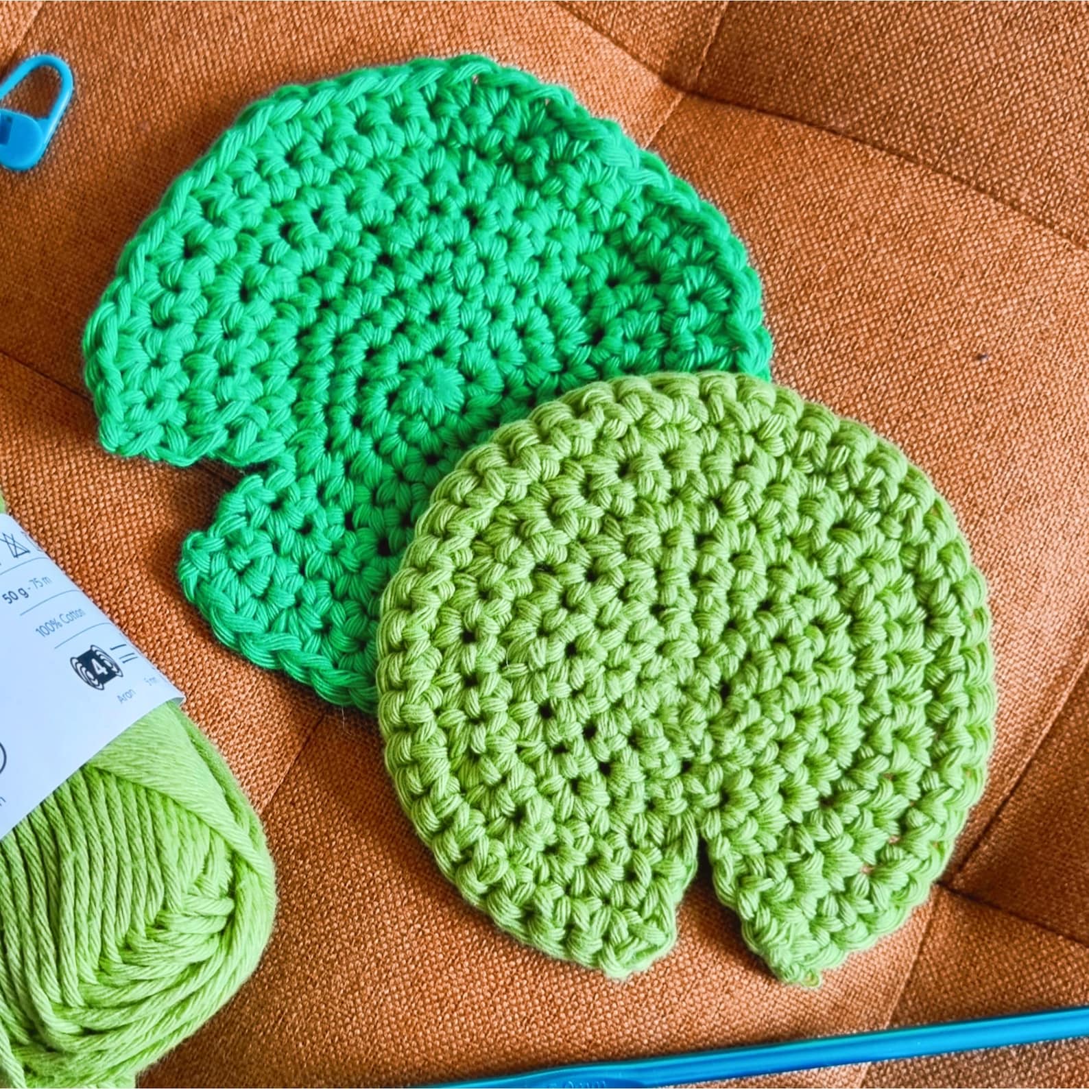 Lily Pad Coasters Crochet Pattern | Beginner Friendly | Digital ...