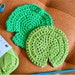 Lily Pad Coasters Crochet Pattern | Beginner Friendly | Digital ...