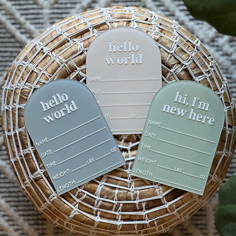 Hello World Baby - Etsy