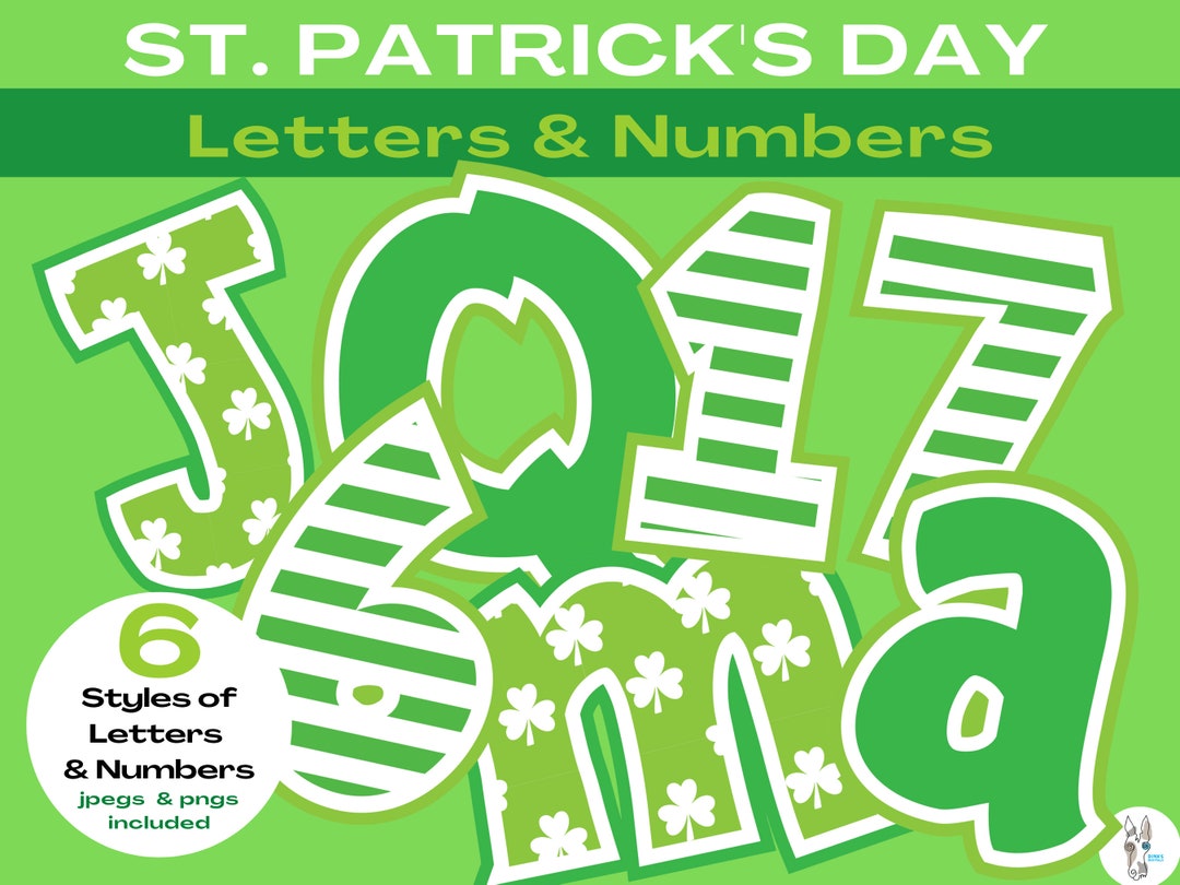 St. Patrick's Day Classroom Decorations - Bulletin Board Letters and ...