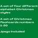 Preschool Christmas Flashcards, Christmas Alphabet & Numbers Flashcards ...