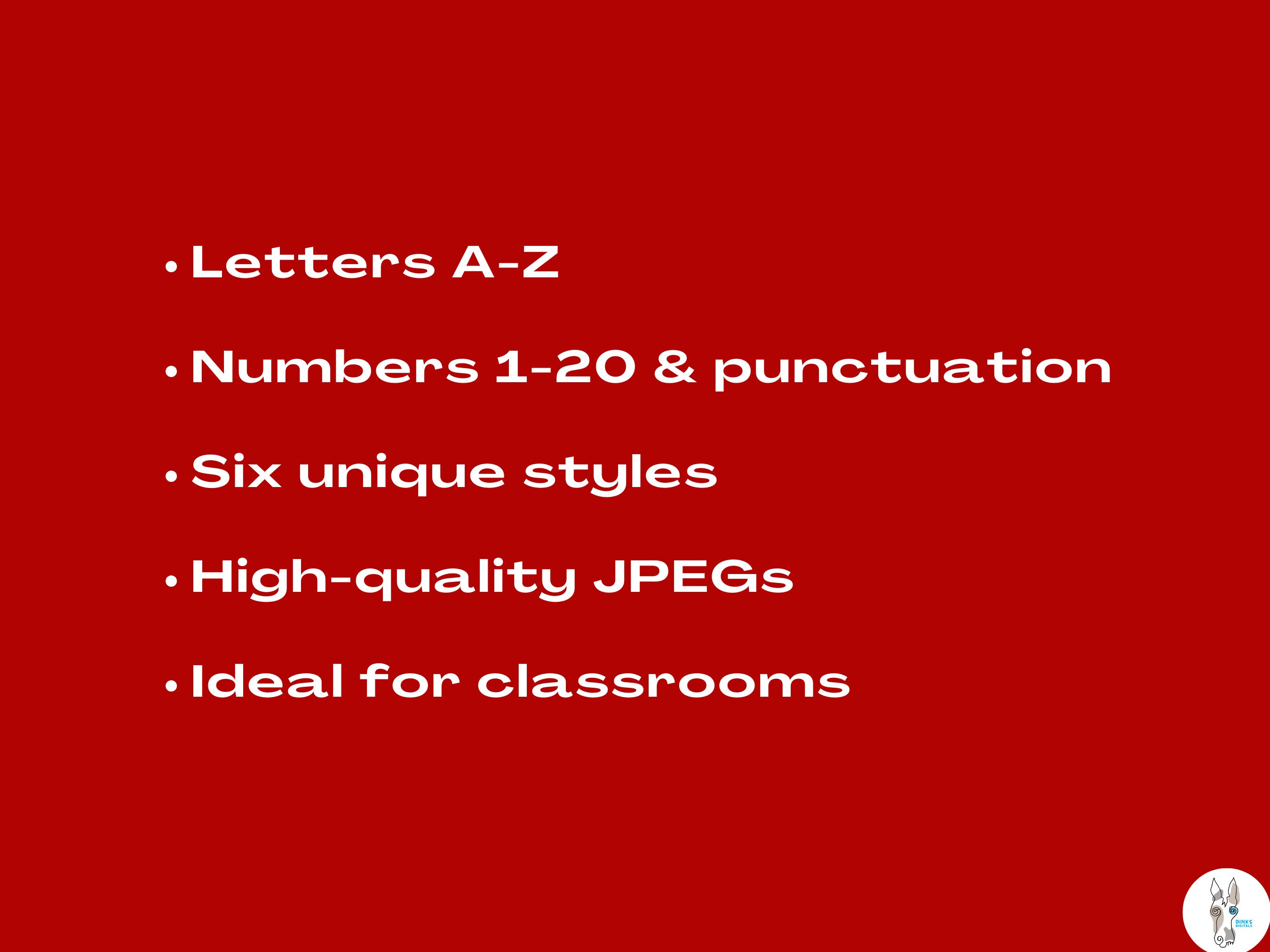 Printable Christmas Classroom Decor - Alphabet & Numbers in Festive ...
