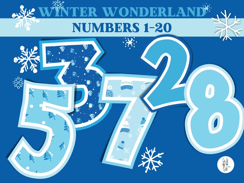 Winter Wonderland Bulletin Board Kit Snowflake Decor, Classroom Decor ...