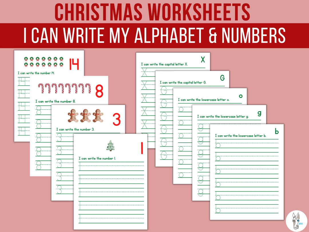 Christmas Preschool Worksheets| Worksheets for Kids | Christmas ...