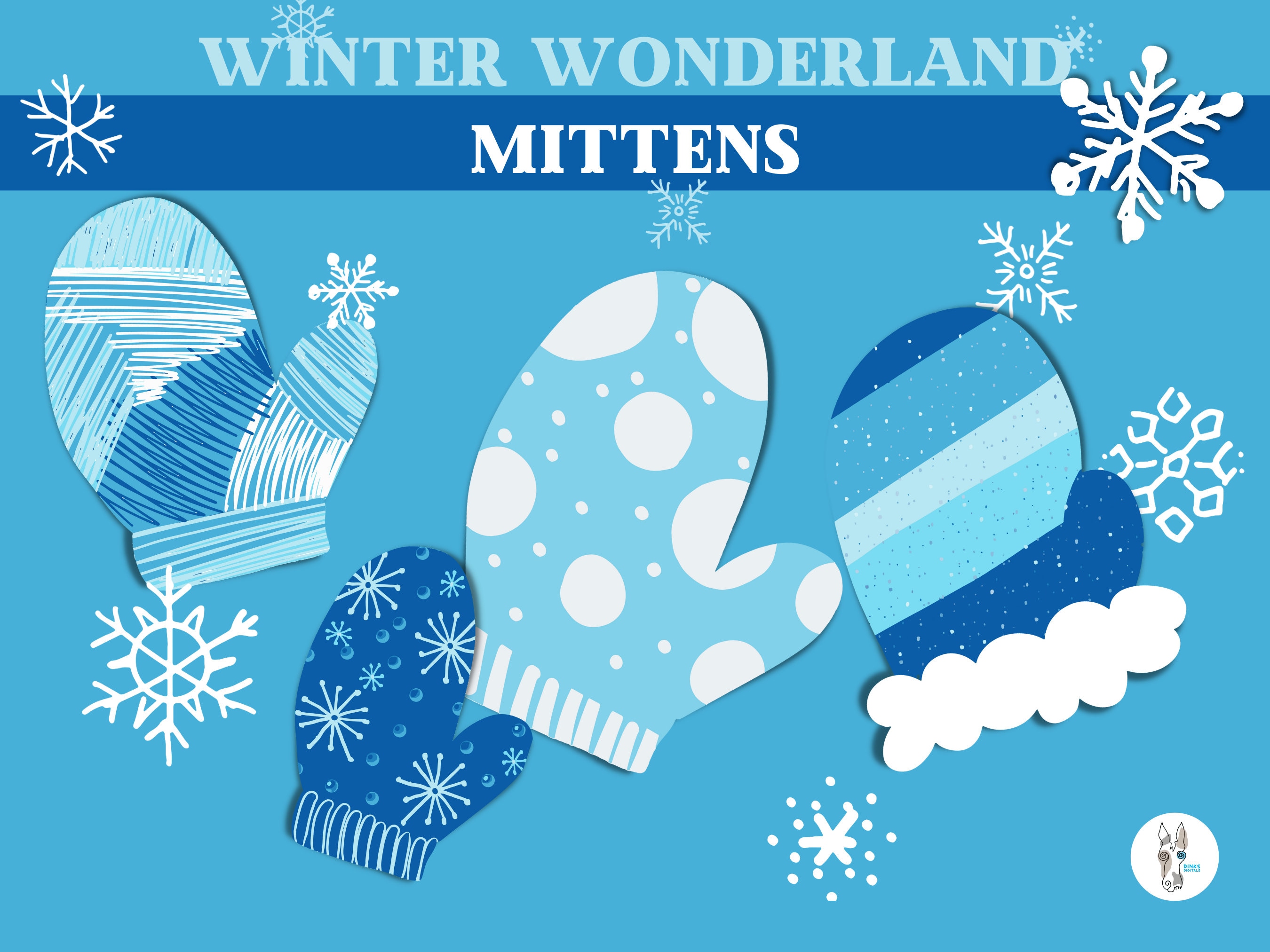 Winter Wonderland Bulletin Board Kit Snowflake Decor, Classroom Decor ...