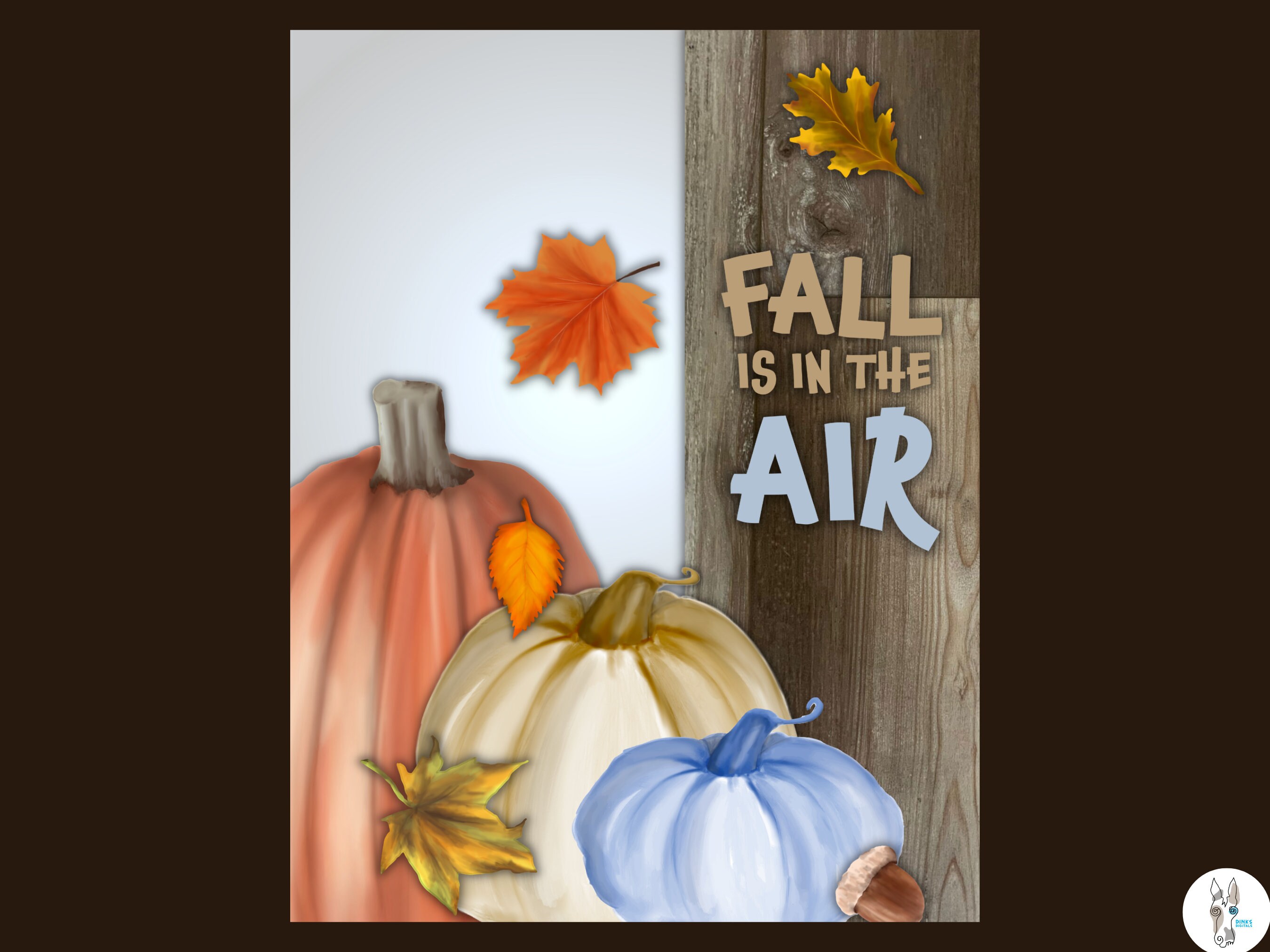 Autumn Blue Classroom Posters, Fall Posters, Easy Autumn Classroom ...