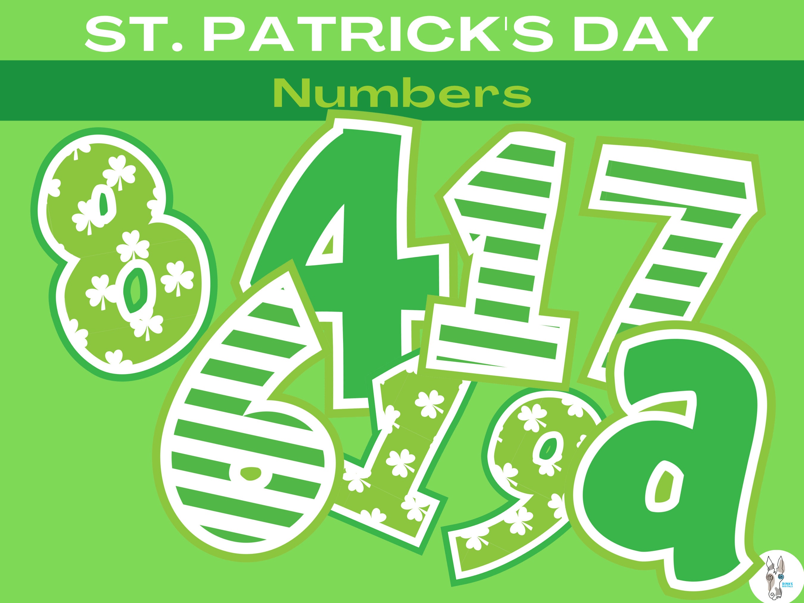 St. Patrick's Day Classroom Decorations Bulletin Board Letters and ...