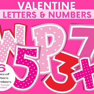 Classroom Valentine Decor - Valentine Bulletin Board Letters and ...