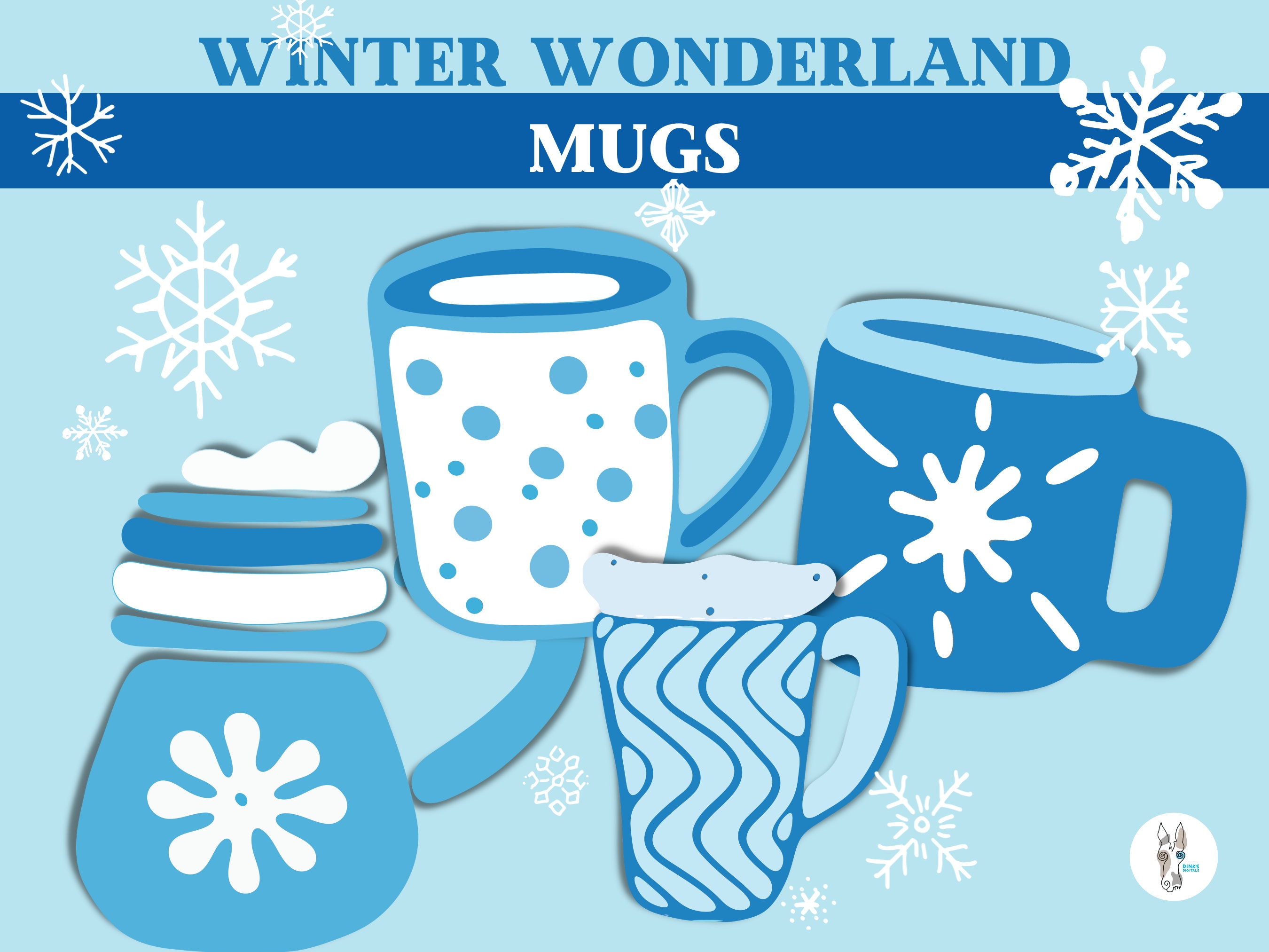 Winter Wonderland Bulletin Board Kit - Snowflake Decor, Classroom Decor ...