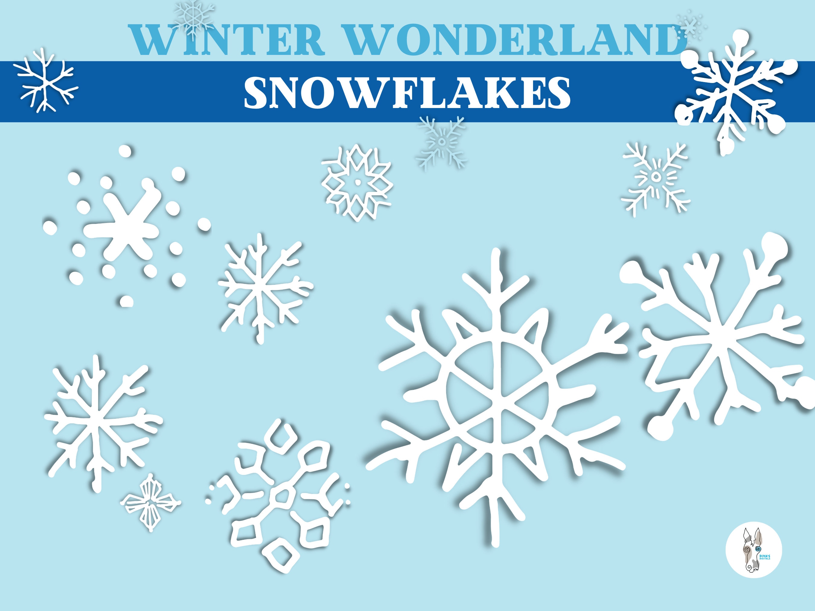 Winter Wonderland Bulletin Board Kit Snowflake Decor, Classroom Decor ...