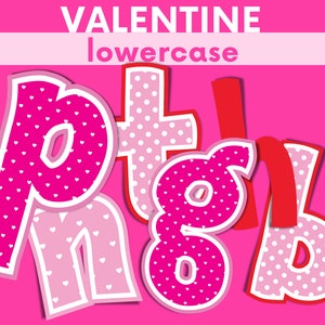 Classroom Valentine Decor - Valentine Bulletin Board Letters and ...