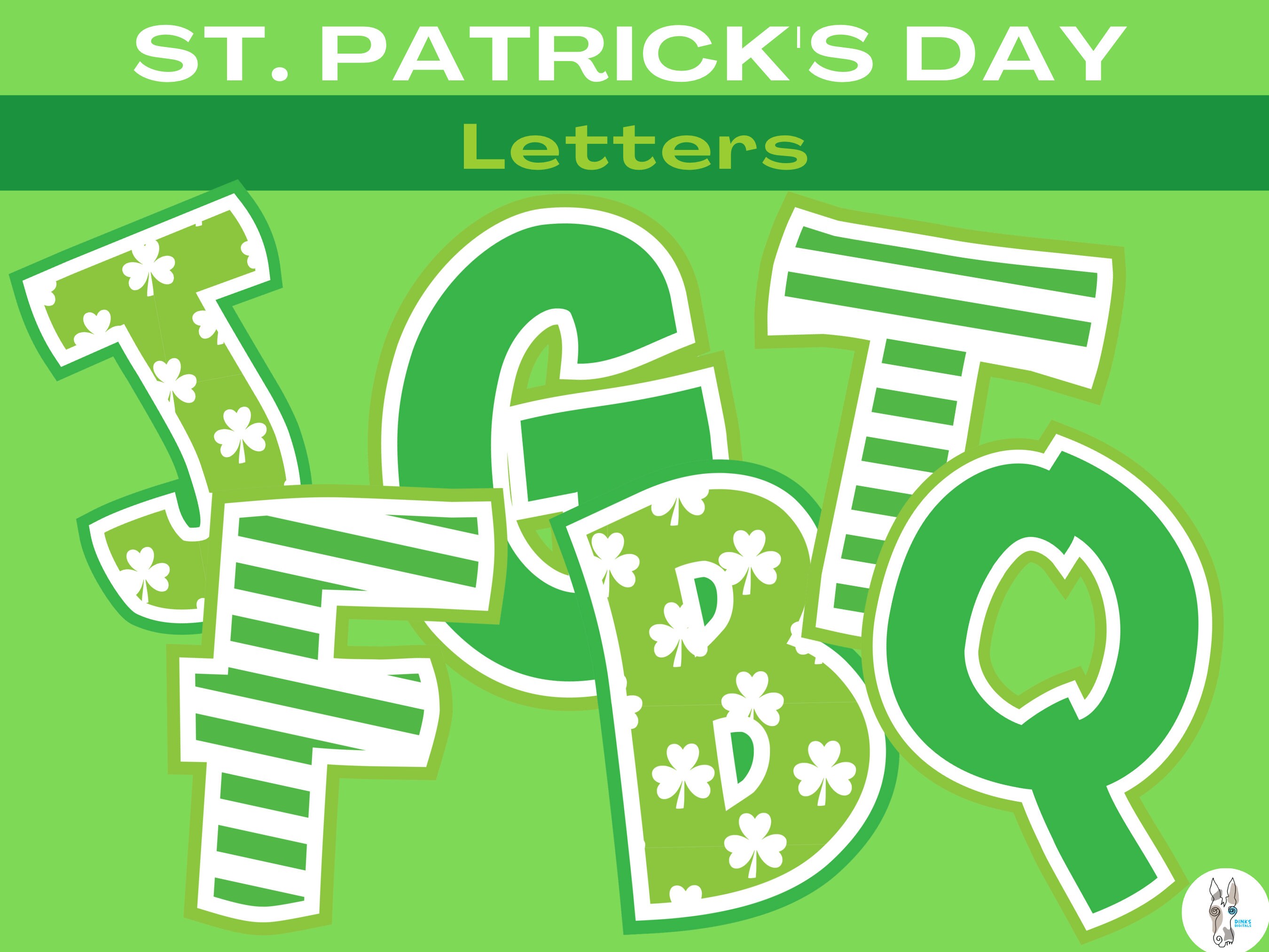 St. Patrick's Day Classroom Decorations - Bulletin Board Letters and ...