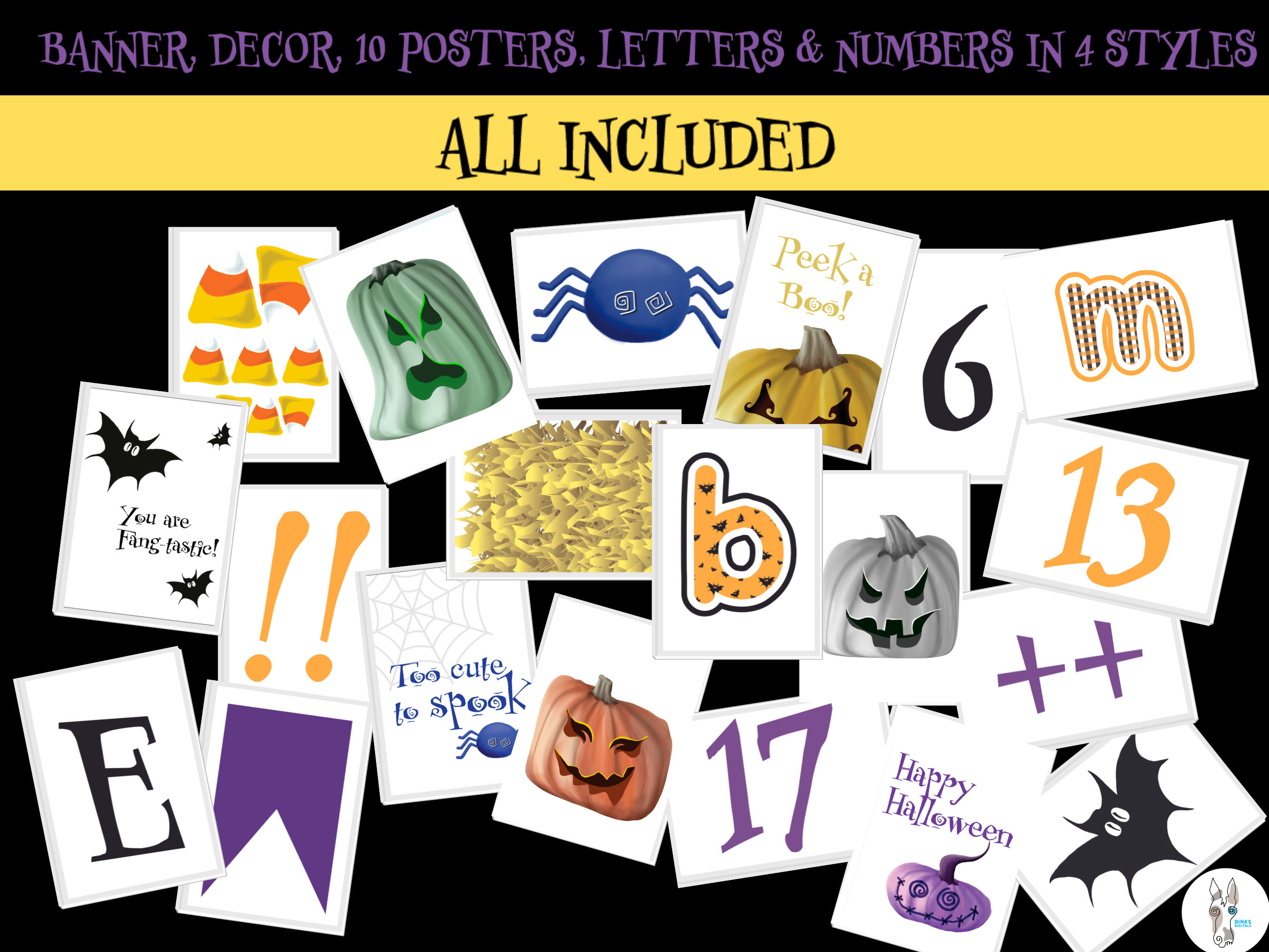 Halloween Bulletin Board Bundle, Classroom Halloween Decor, Ghostly ...