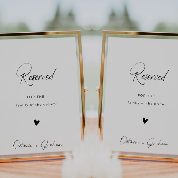 Reserved Table Sign - Etsy