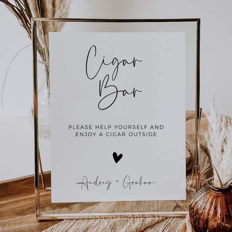 Cigar Bar Sign - Etsy