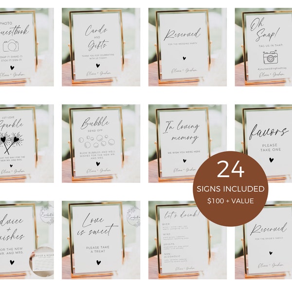 Wedding Signage - Etsy