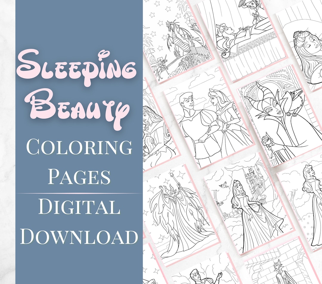 Sleeping Beauty Coloring Pages Coloring Pages for Kids, Coloring Book ...