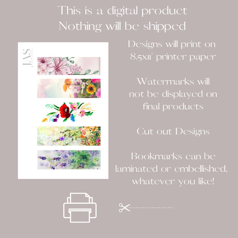 Winter Cardinal Bookmarks, Set of 5 Printable Bookmarks, Digital ...