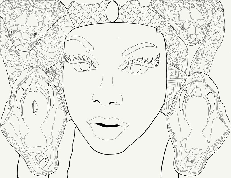 Printable Coloring Page - Etsy