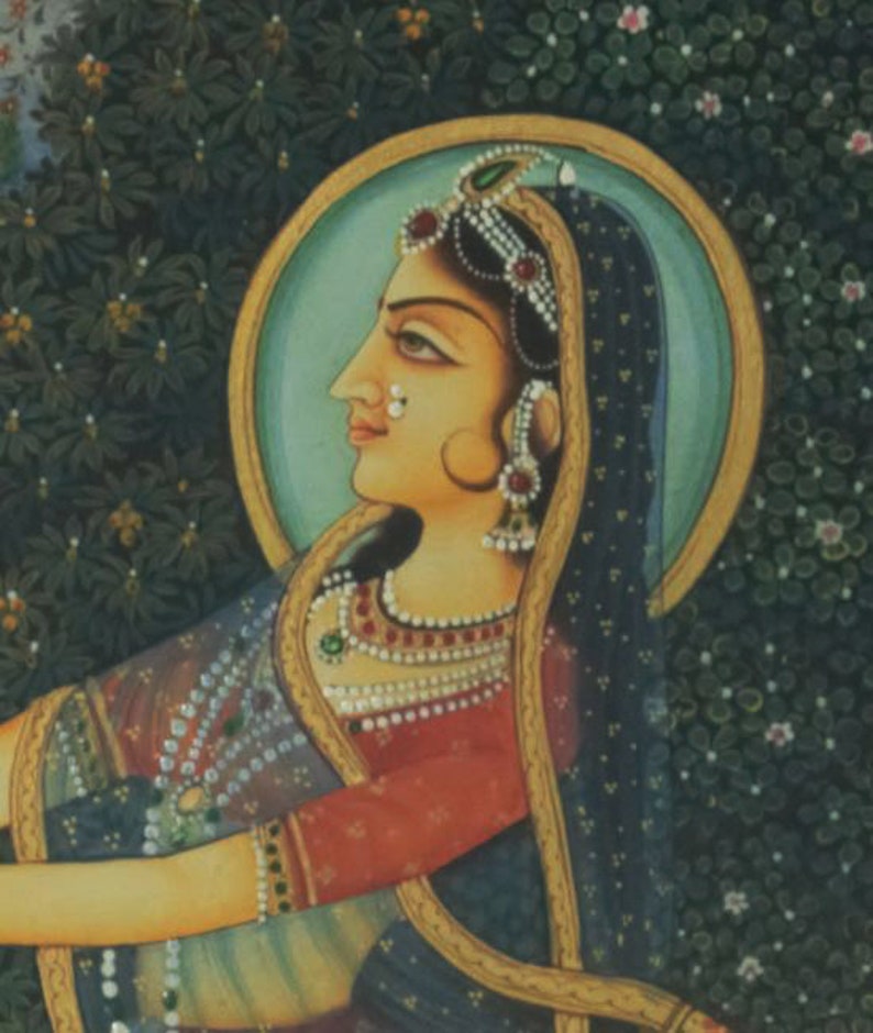 Antique Wall Painting of Lord Krishna, Hand Made Canvas Painting ...