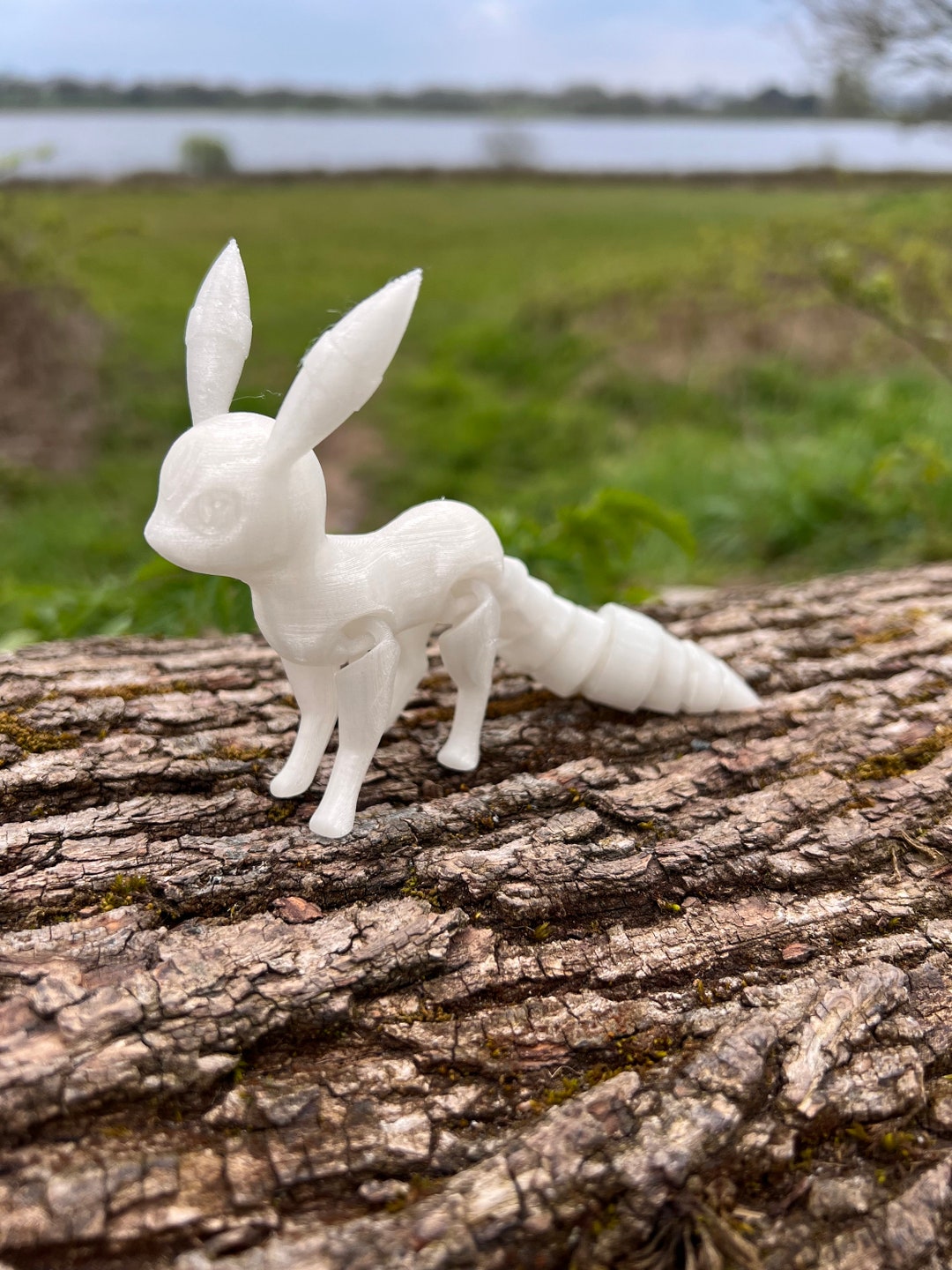 Articulated 3d Printed Figurine Fidget Toy Inspired by Pokemon Umbreon ...