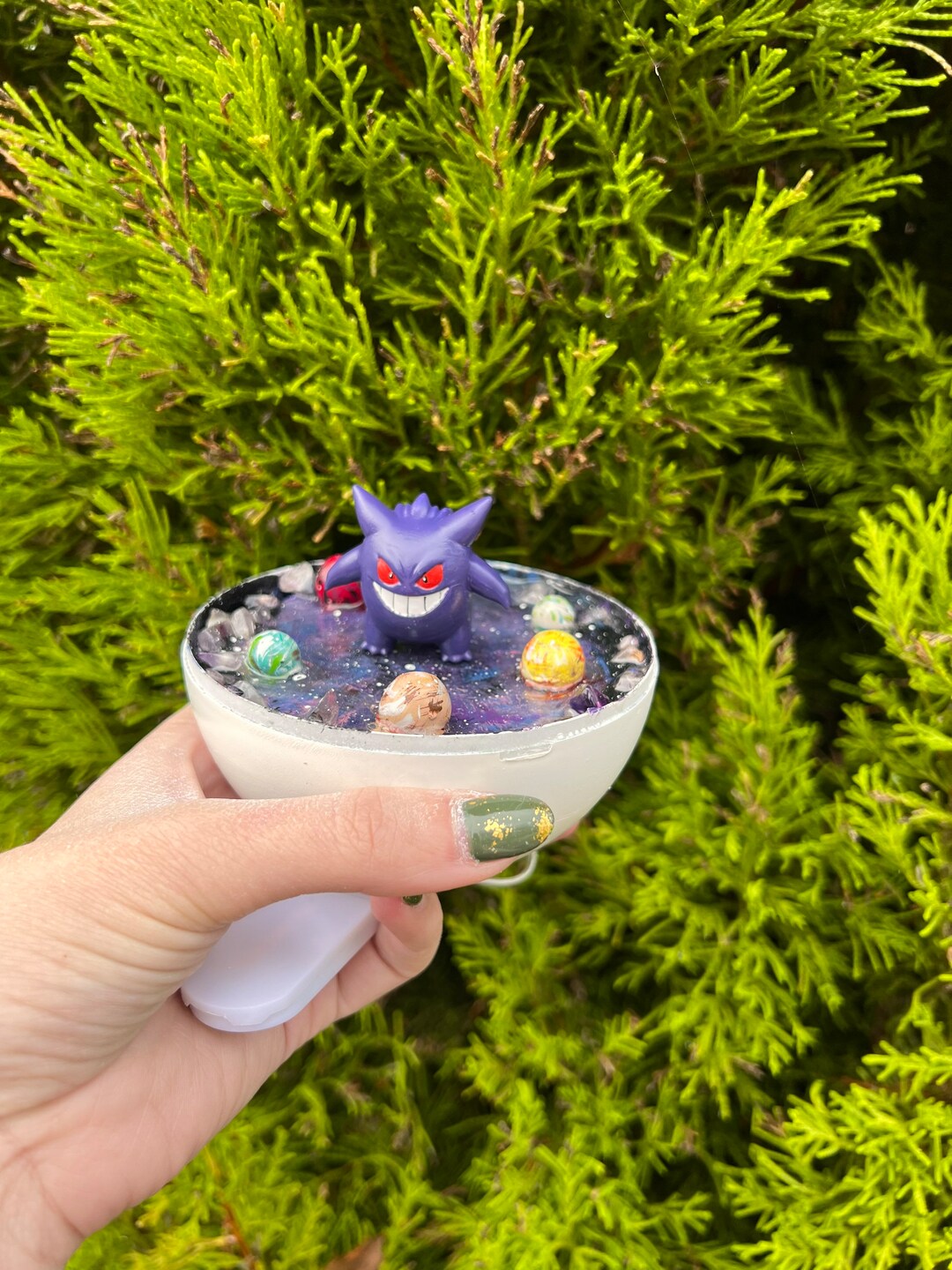 Custom Pokeball Terrarium With Your Chosen Pokemon and Theme - Etsy