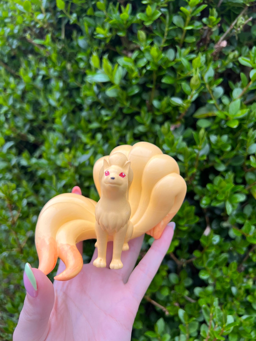 Cute 3d Printed Figurine Inspired by Ninetales - Etsy