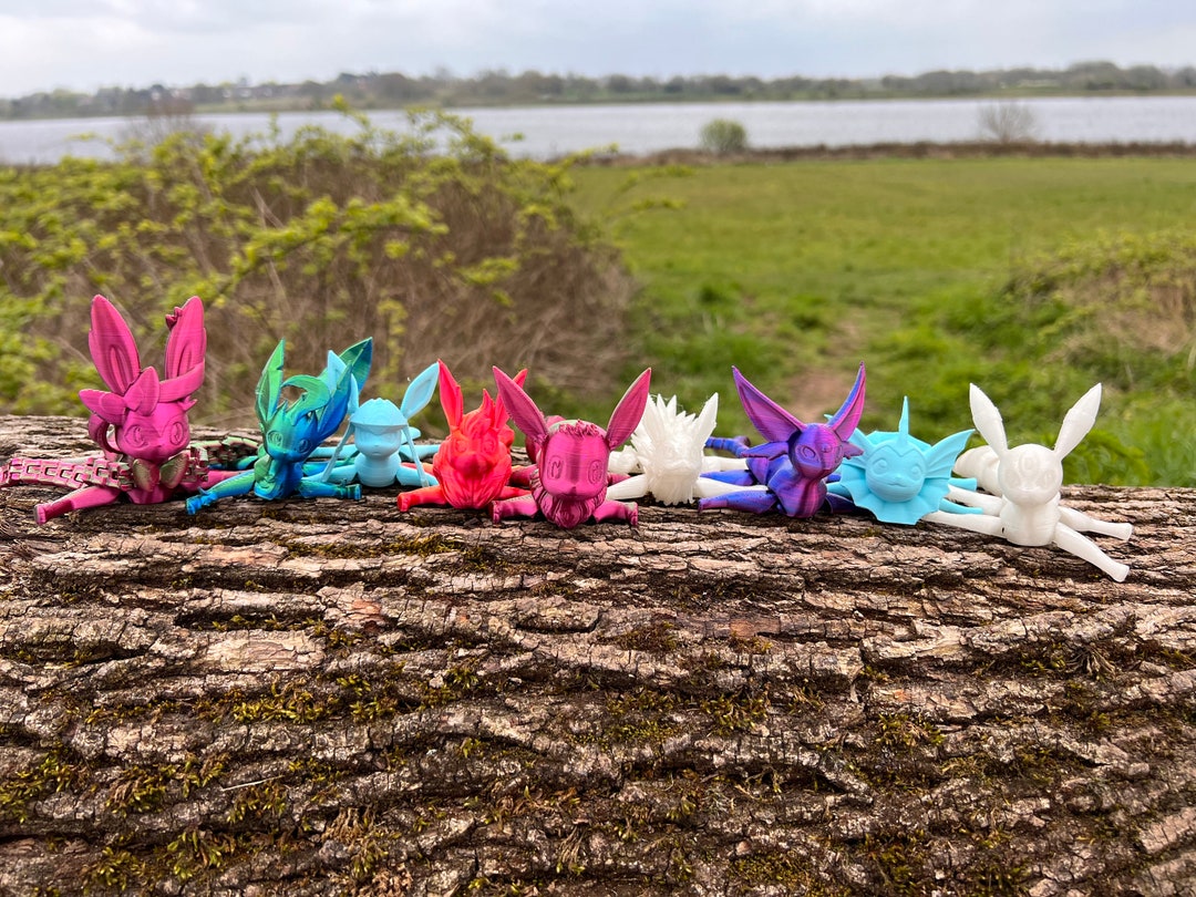 Articulated 3d Printed Figurines Fidget Toys Bundle of - Etsy