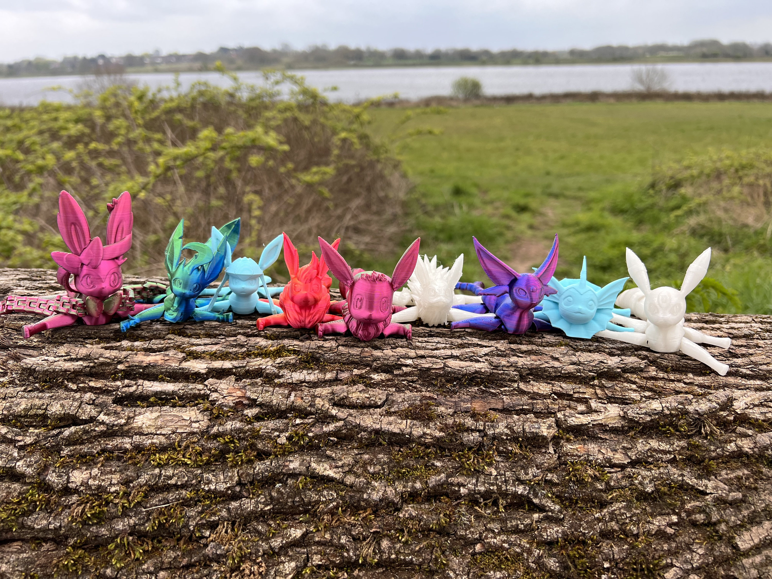 Articulated 3d Printed Figurine Fidget Toy Inspired by Pokemon - Etsy UK