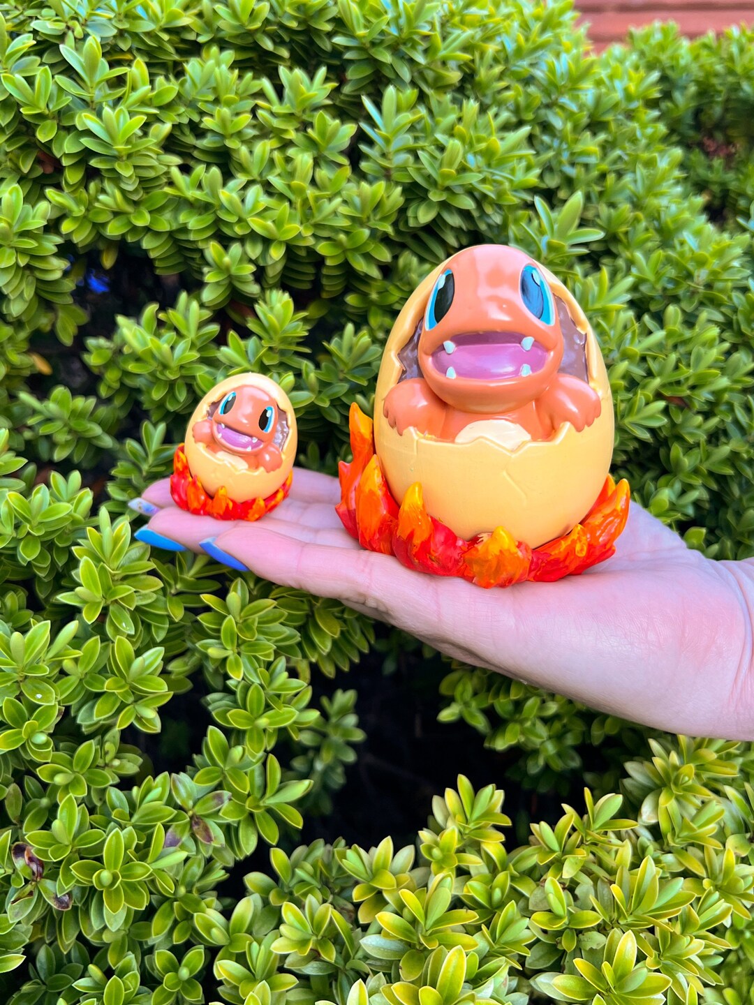 Charmander Coming Out of an Egg Pokemon Inspired 3d Printed Figurine ...