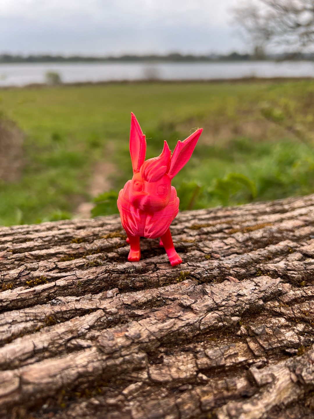 Articulated 3d Printed Figurine, Fidget Toy Inspired by Pokemon Flareon ...