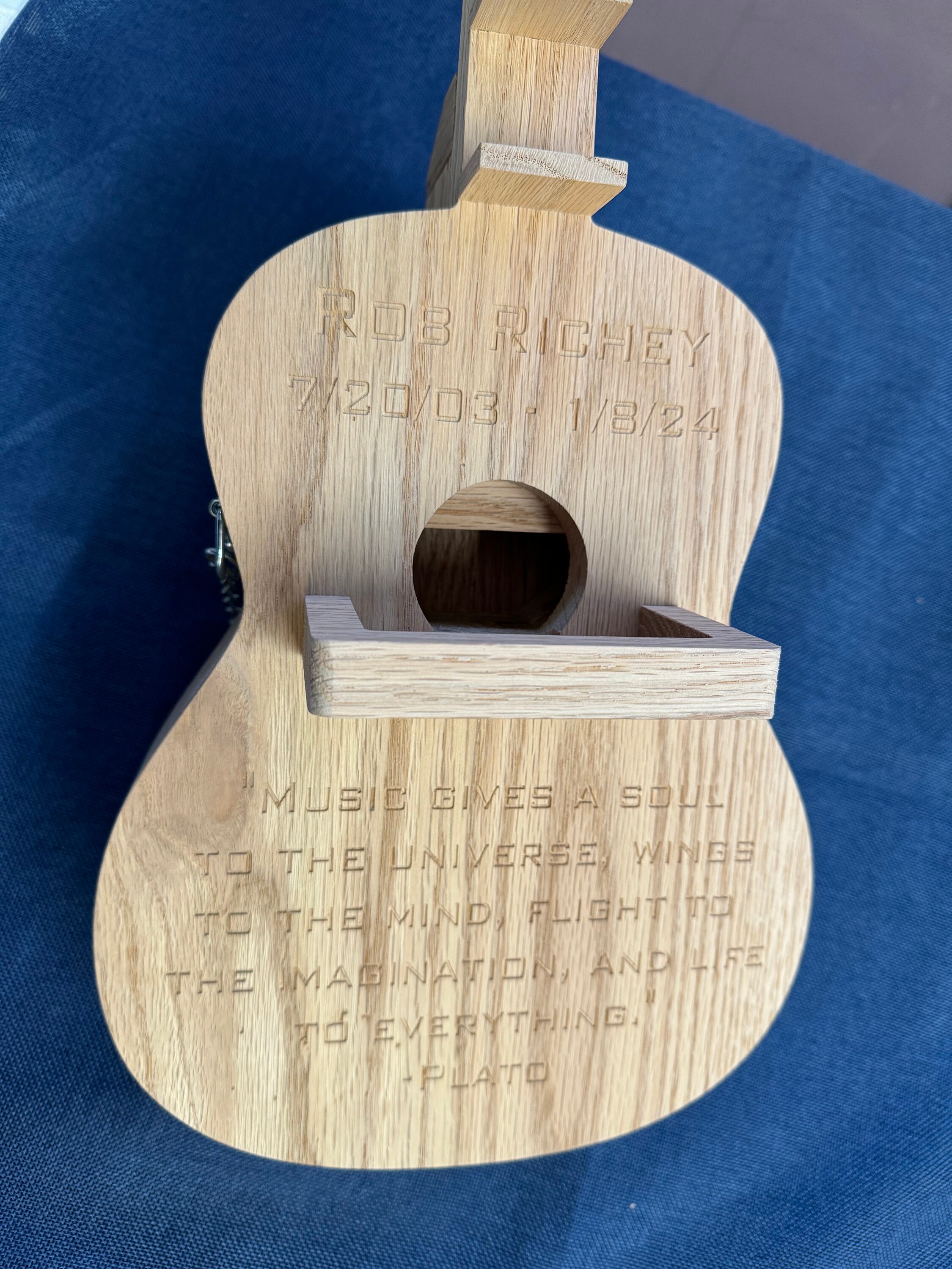 Guitar Memoir Bird Feeder - Etsy