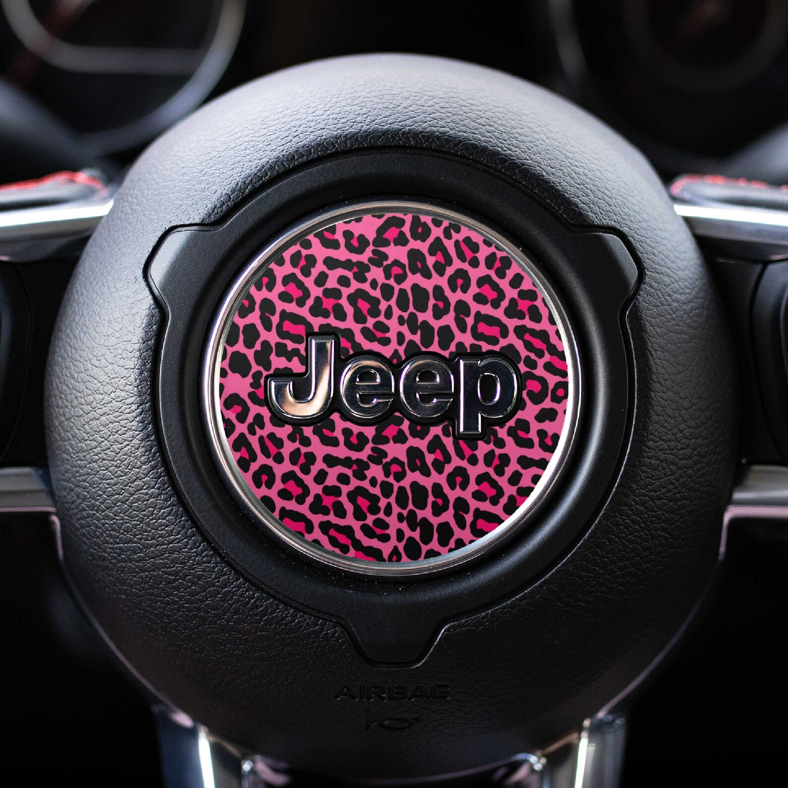 Animal Print Steering Wheel Circle Decal Accessory for Jeep - Etsy