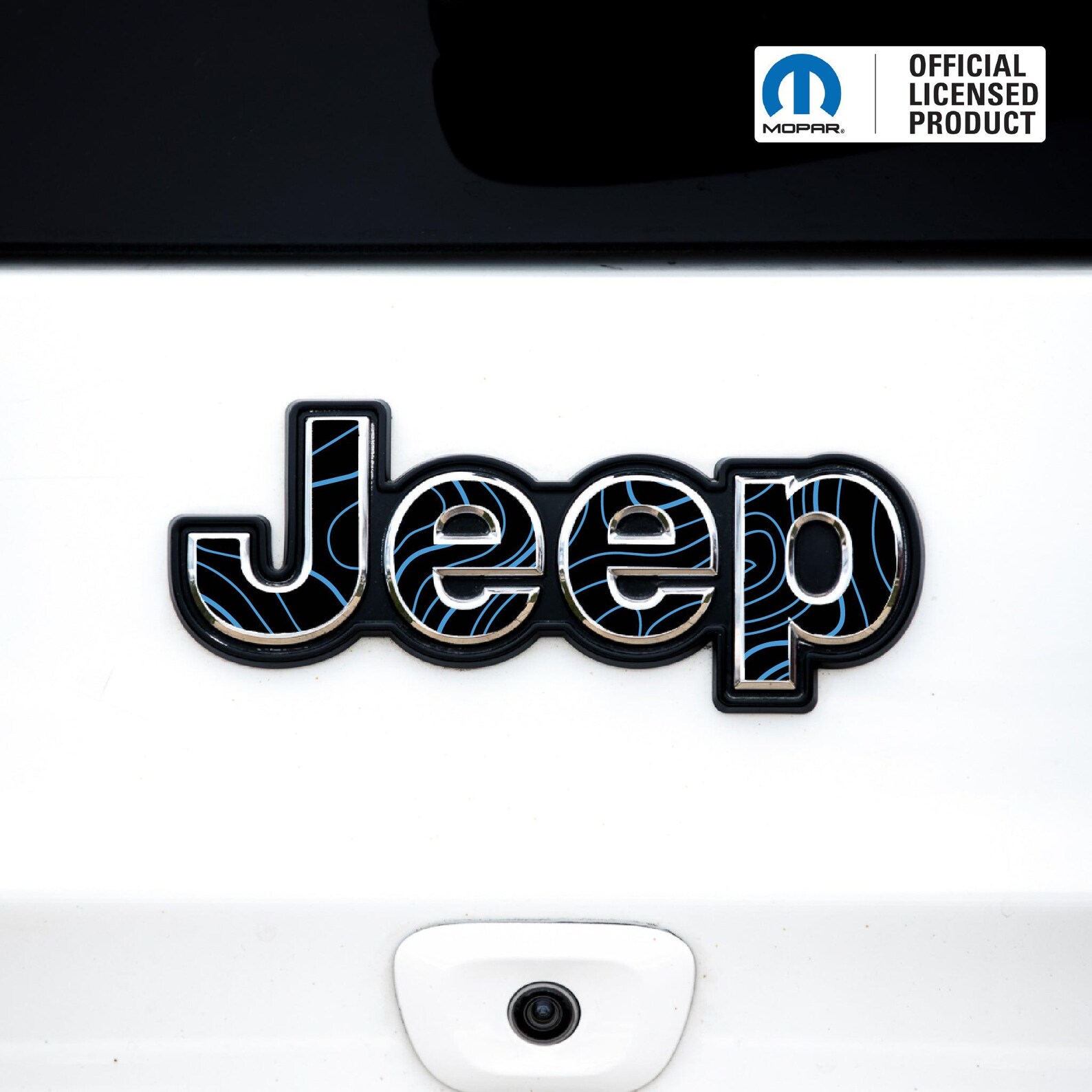 JEEP Emblem Topographic Overlay Decals - Mopar Licensed - Etsy