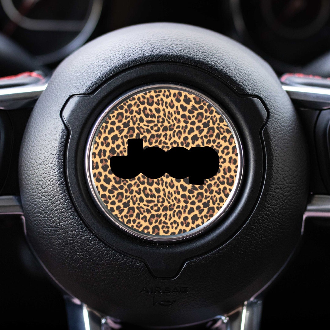 Animal Print Steering Wheel Circle Decal Accessory for Jeep Vehicles - Etsy