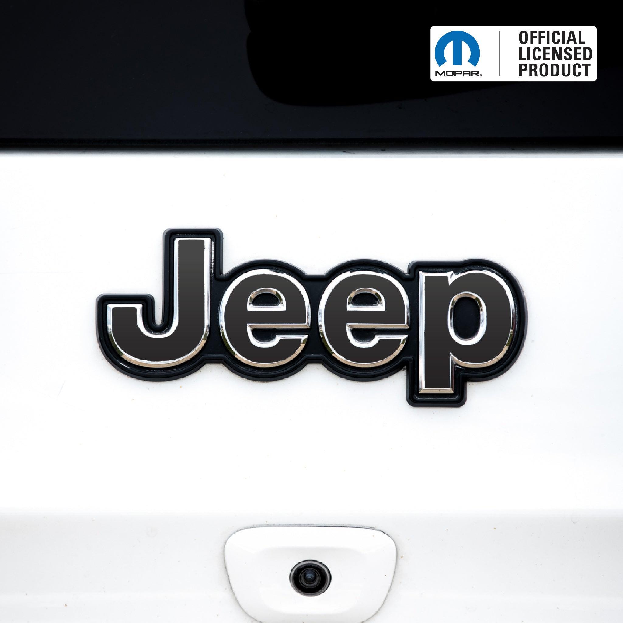 Emblem Black-out Kit for Jeep | Overlay Decals Set (jeep + Model Badges ...