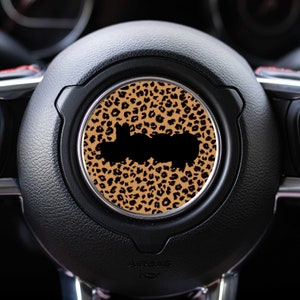 Animal Print Steering Wheel Circle Decal Accessory for Jeep Vehicles - Etsy