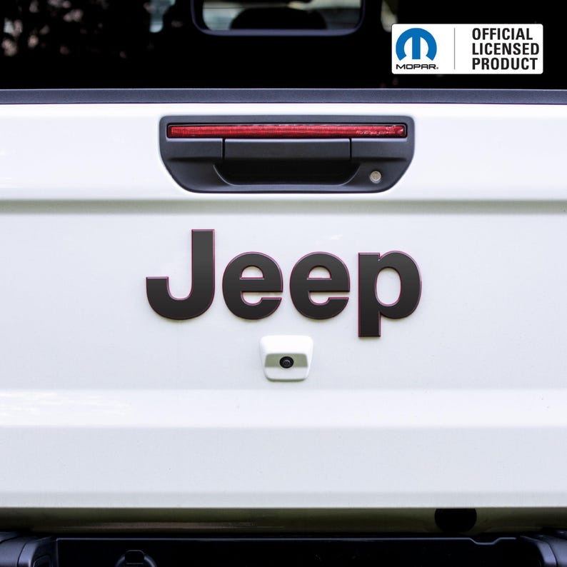 Emblem Black-out Kit for Jeep | Overlay Decals Set (jeep + Model Badges ...
