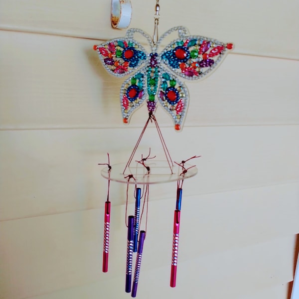 Diamond Painting Wind Chimes - Etsy
