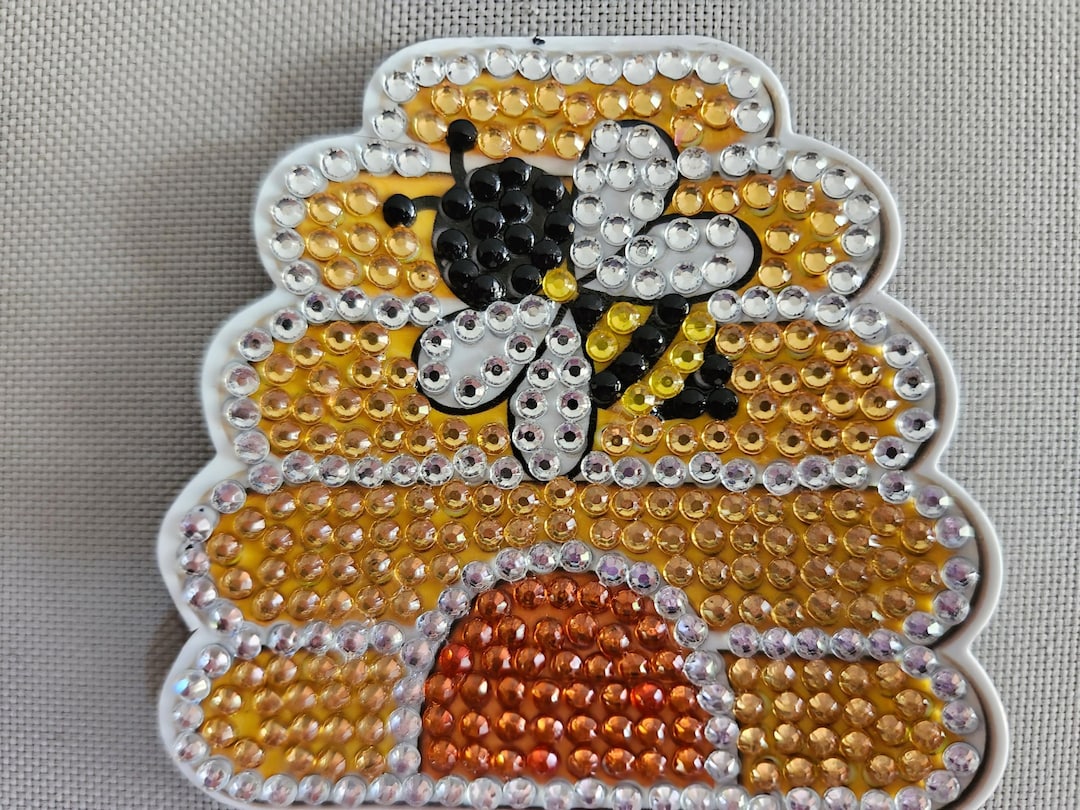 Bee Hive (house) Magnet Completed Diamond Paiting - Etsy