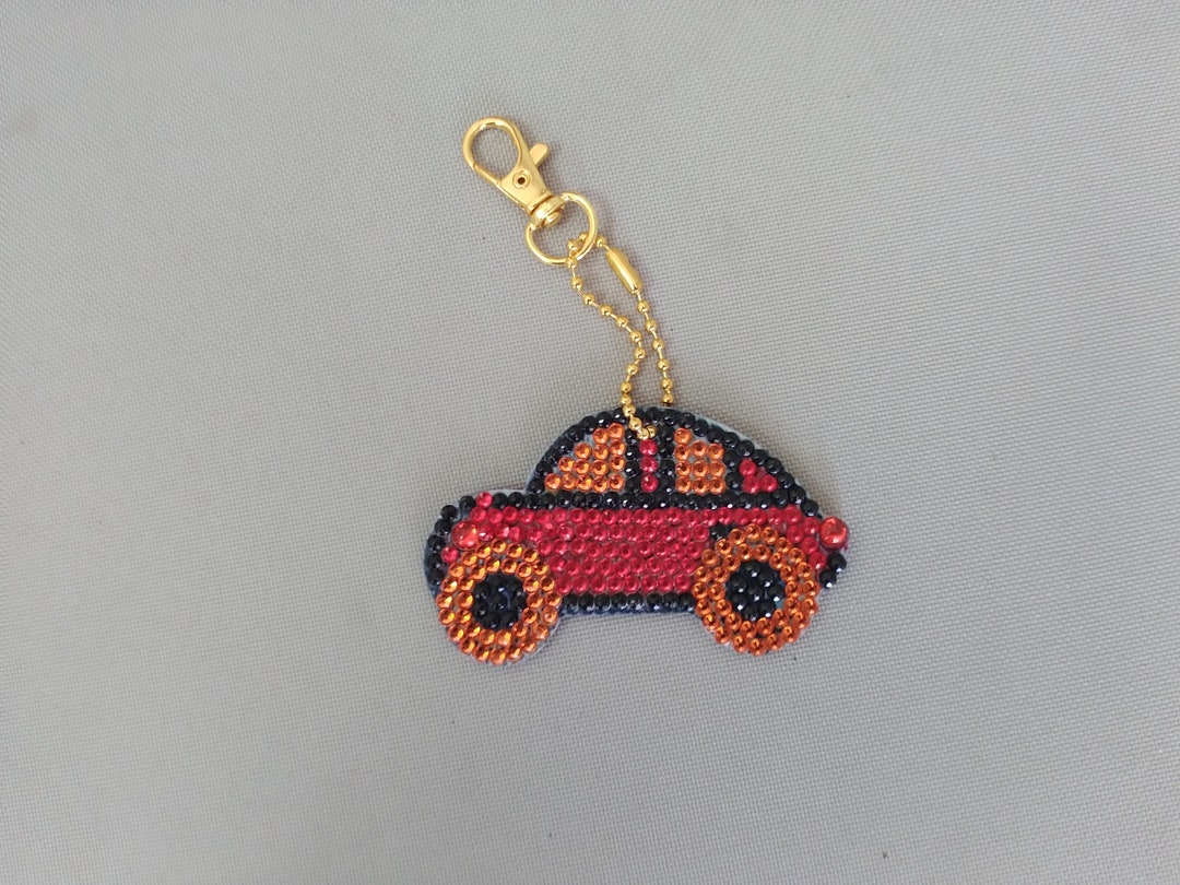 VW Keychain Completed Diamond Painting - Etsy