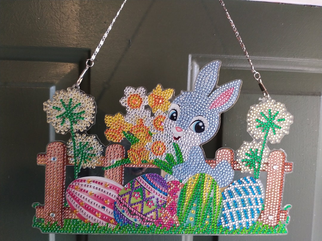 Completed Diamond Painting Easter Decor - Etsy