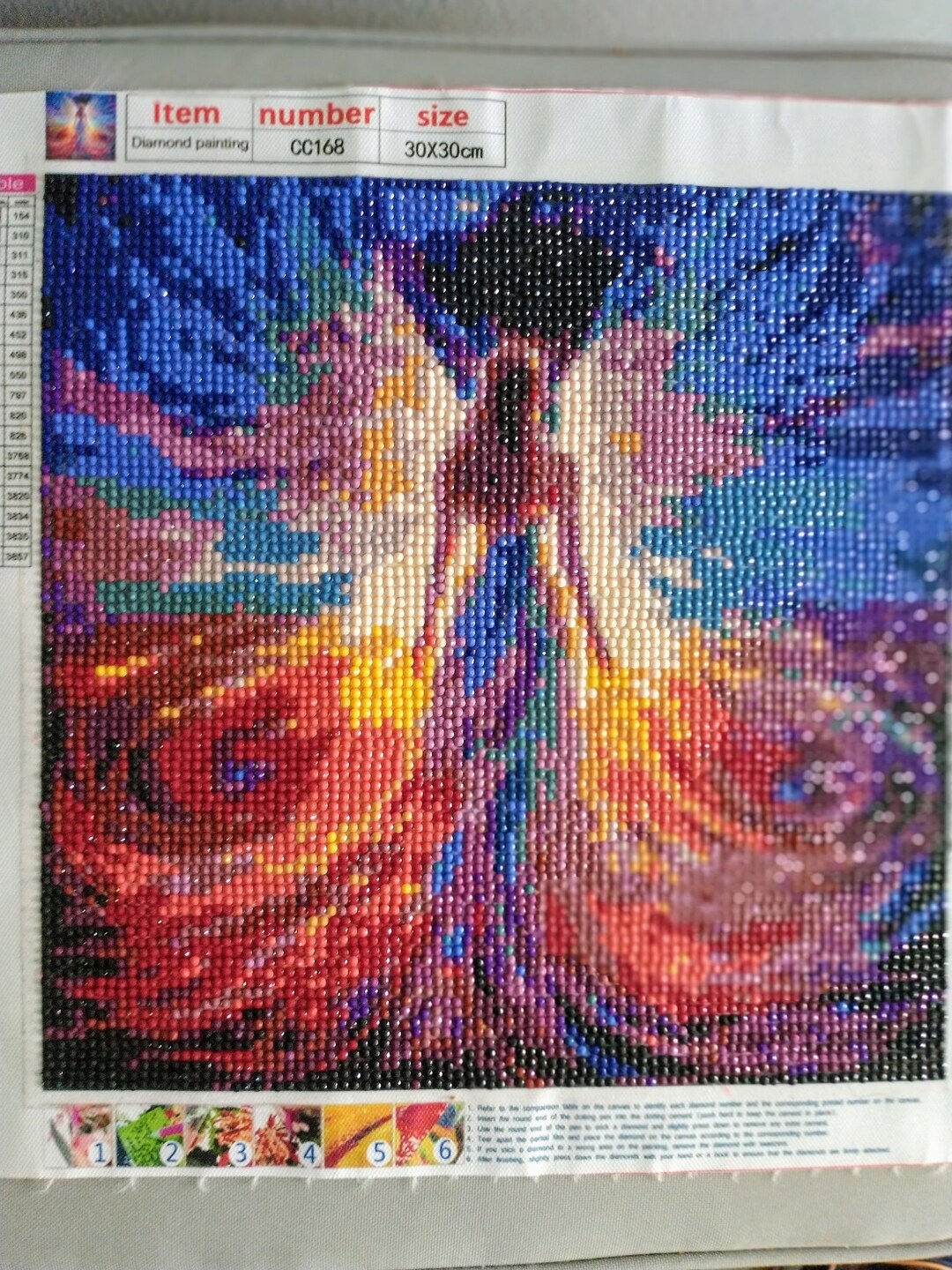 Angel Glow Walking Towards the Light Completed Diamond Painting Pic - Etsy