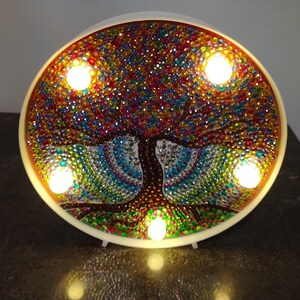 Tree Night Light Completed Diamond Painting - Etsy