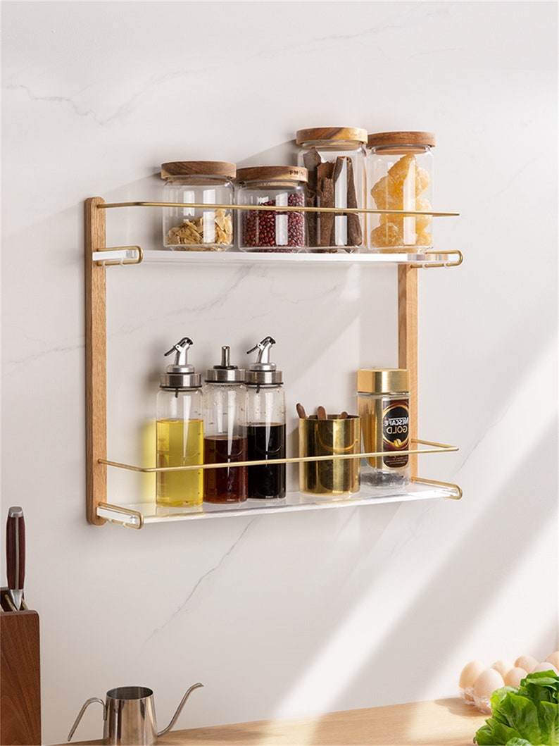 Large-capacity Storage Rack Double-layer Bathroom Shelf - Etsy