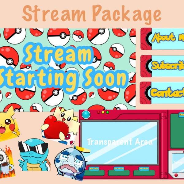 Pokedex Overlay - Etsy UK