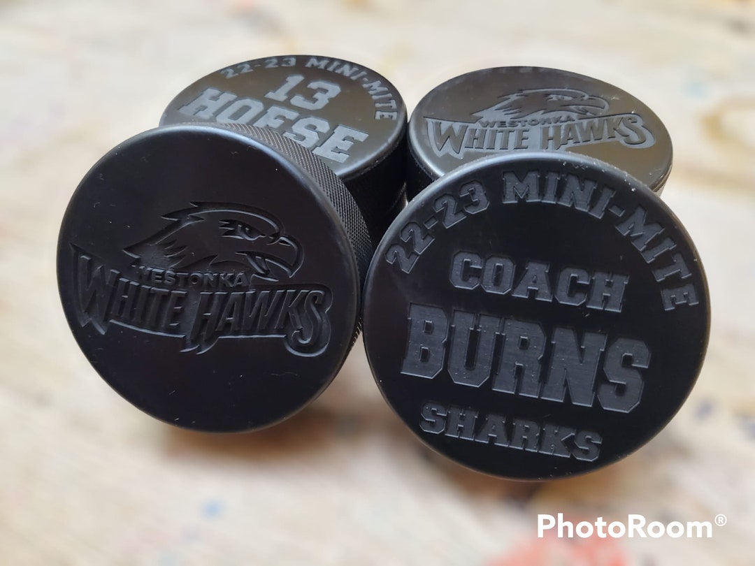 Custom Laser Engraved Hockey Puck - Etsy