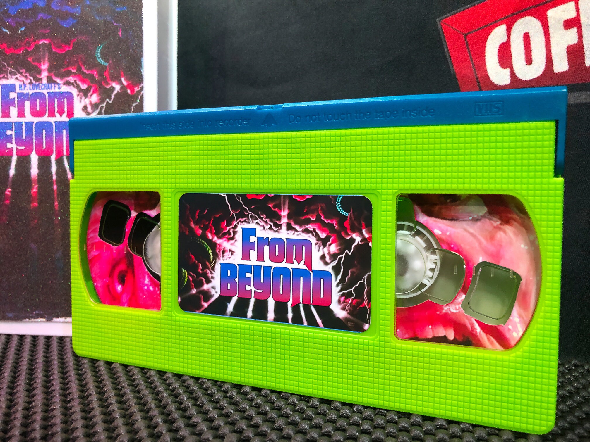 From Beyond 1986 custom VHS Tape Coffin Video - Etsy